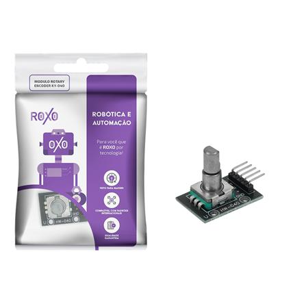 Módulo Rotary Encoder KY-040 010-0178RX | Santana - Importação e Exportação