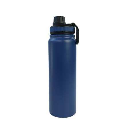 GARRAFA TERMICA EM ACO INOX 800ML - AZUL 093-0131 | Santana ...